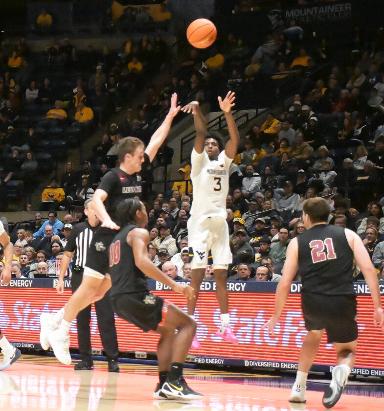 Honor Huff’s 3-Point Display Sends WVU Soaring vs. Lafayette, 81-59 ...